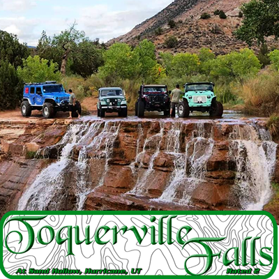 Toquerville Falls Rated 3 | The Trail Hero